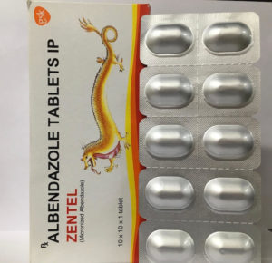Buy Zentel Albendazole 400 mg | Zentel Pill | Allgenericcure