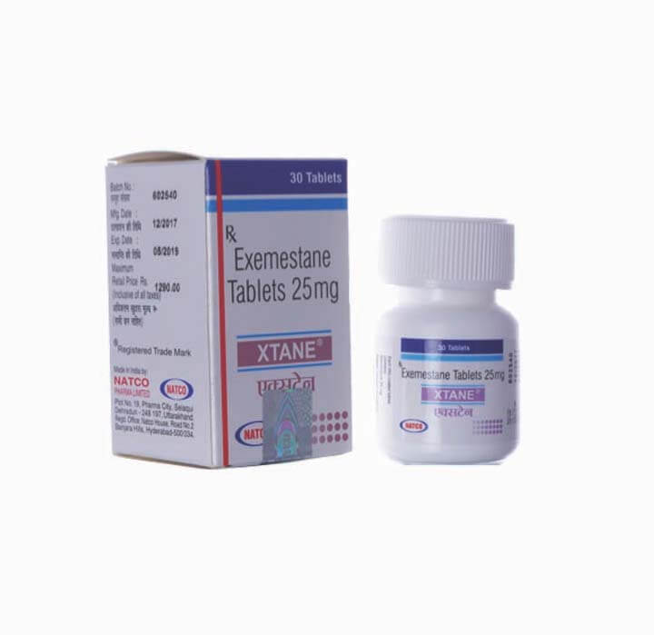 Xtane 25 mg | Buy Exemestane UK cheap price online - Allgenericcure